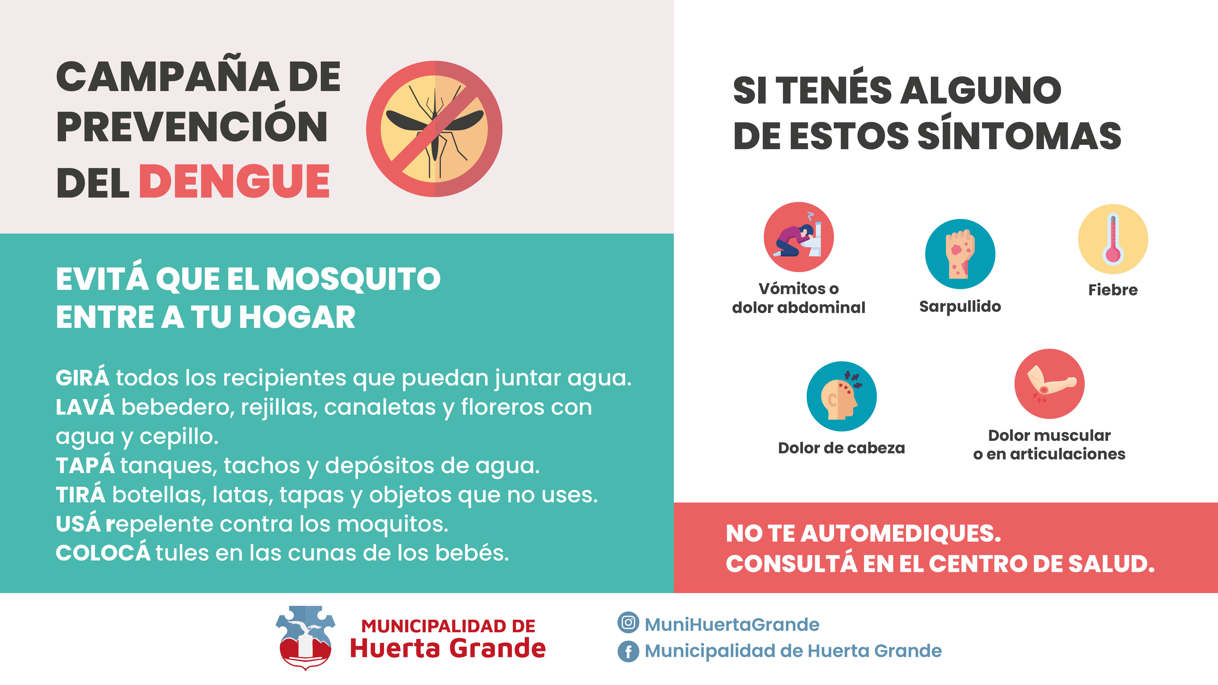 CAMPAÑA DE PREVENCION CONTRA EL DENGUE